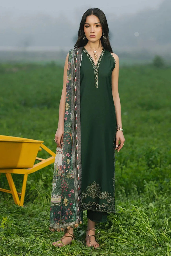 IZEL Embroidered lawn Three Piece IZ-07 – www,femalechoice.pk